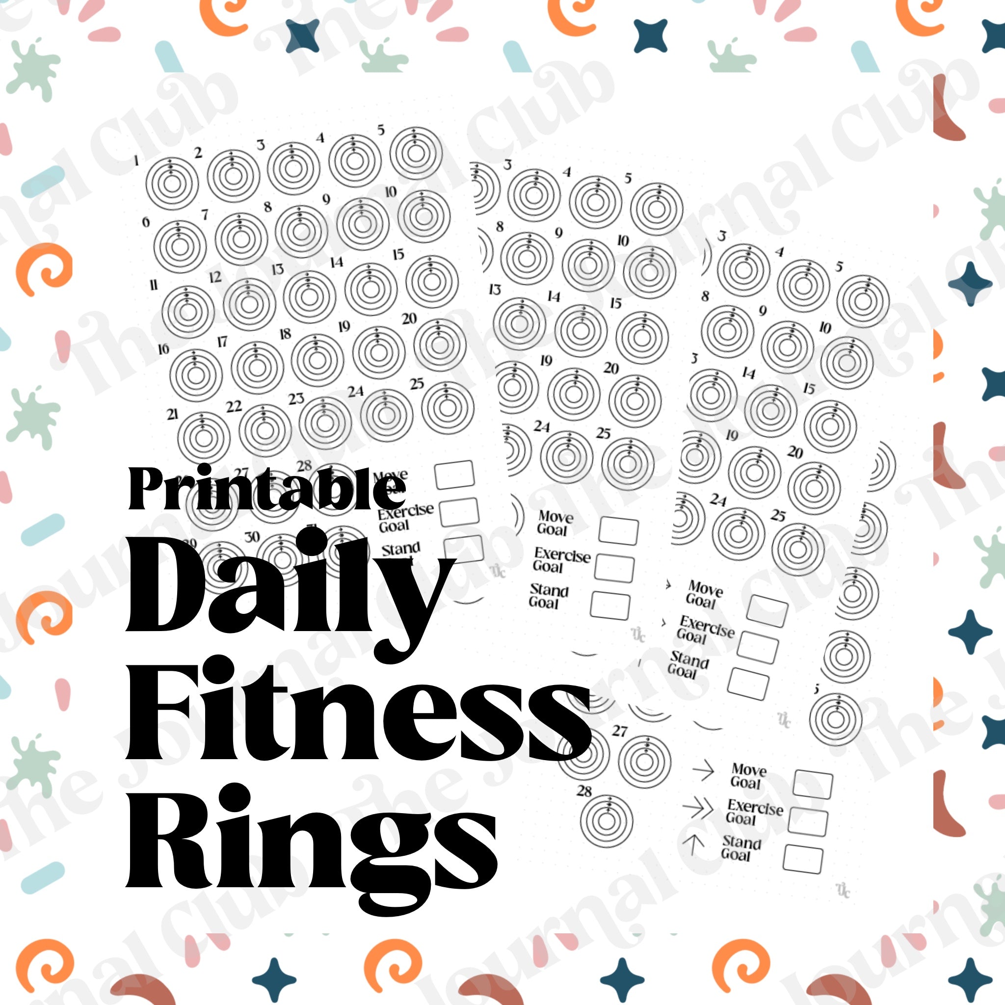 Daily Fitness Rings Tracker – TheJournalClub